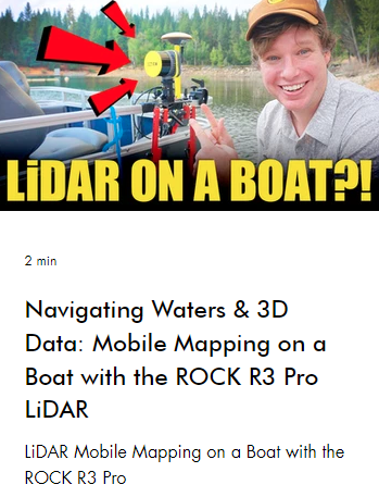 How to get started with Drone LiDAR Mapping